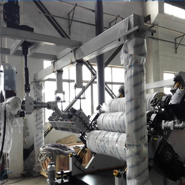 Quality PLC Controlled High Capacity Board Extrusion Line With Crusher Auxiliary System for sale