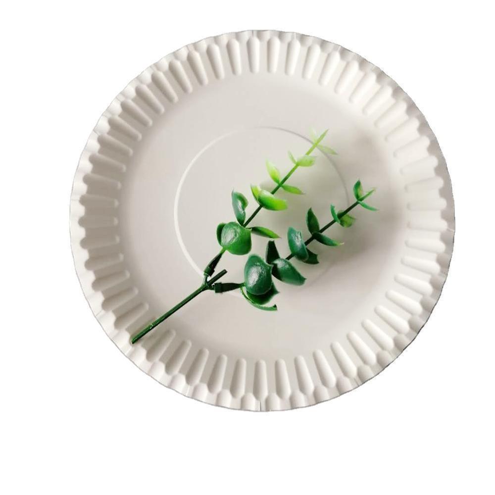 Disposable Paper Plates Household Paper Plates Vegetable Plates Chinese Style Paper Plates