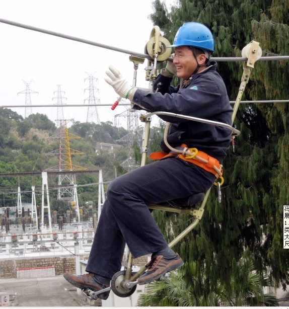 SFD1A Overhead Line Bicycles for Single Conductor to install accessories and Inspection