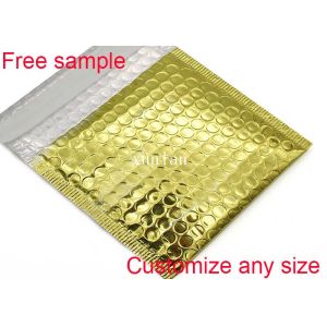 Quality Self Adhesive Tape Padded Shipping Metallic Bubble Mailing Envelopes Custome for sale