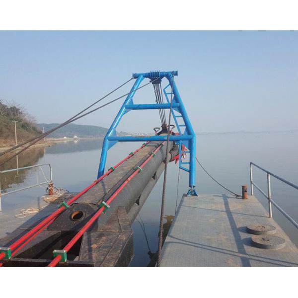 Quality WN350 30kw Pump Mud Dredging Boat For Waterway Maintenance And Navigation for sale