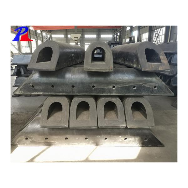 Quality Boat Dock Ship Rubber Fender D-Shape Loading Dock Bumper for All Weather for sale