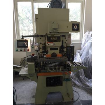 Quality Aluminum Medicine Bottle Cap Mechanical Press Machine With Feeding Line for sale