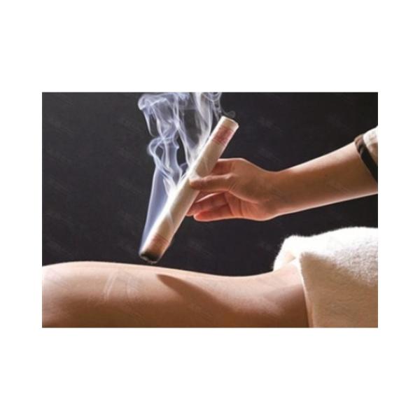 Quality Chinese Mugwort Moxa Velvet Moxibustion Stick Made in for Promoting Blood Circulation for sale