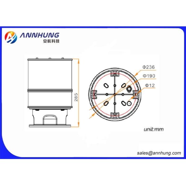 Quality Flashing Mode LED Aviation Warning Lights With Die Casting Aluminum for sale