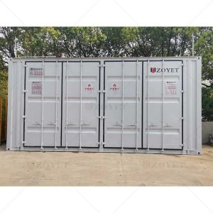 Quality Galvanized Steel Outdoor Gas Cylinder Storage Container with Anti-leakage and for sale
