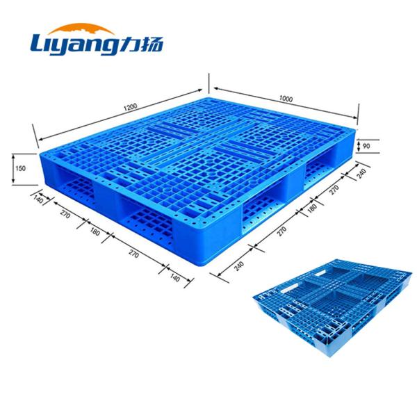 Quality Green Recycled Molded Plastic Pallets Hdpe Injection Moulded Pallets for sale