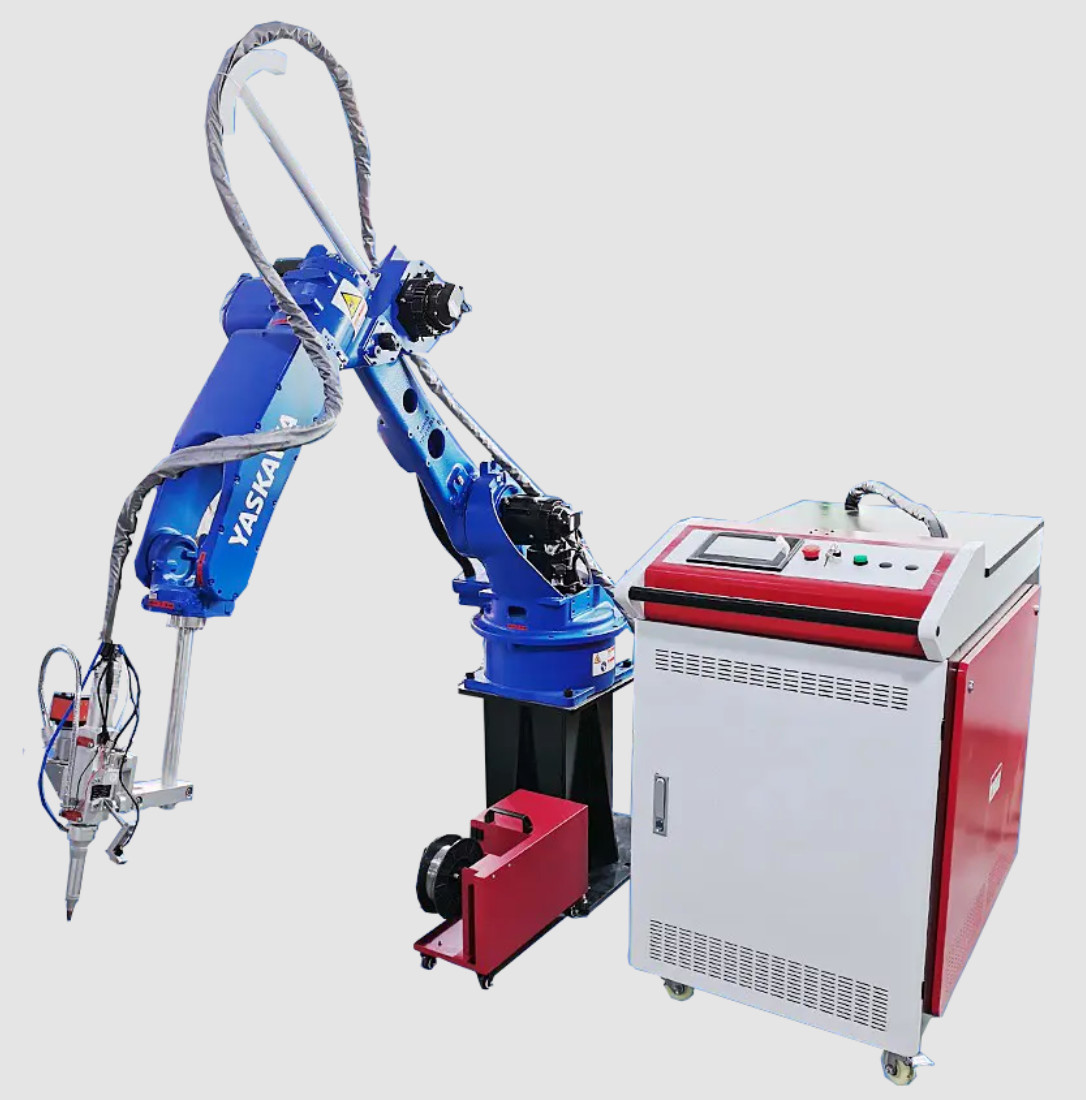 Quality Energy Saving Robotic Manipulator Arm 3000/6000W Automatic Welding Workstation for sale