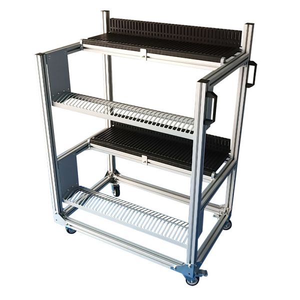 Quality Aluminum Alloy NXT Storage Feeder Cart For FUJI NXT Electric Feeder Charmhigh SMT Machines for sale