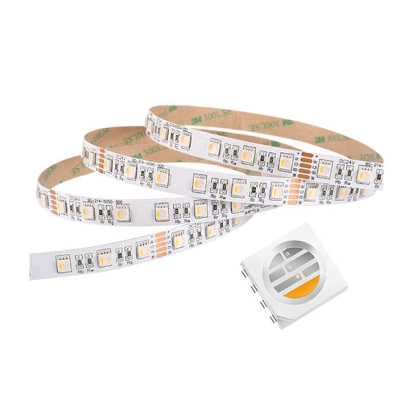 Quality 4 In 1 RGBW 1200lm LED Flexible Strip Lights Bluetooth Wifi Remote Control for sale