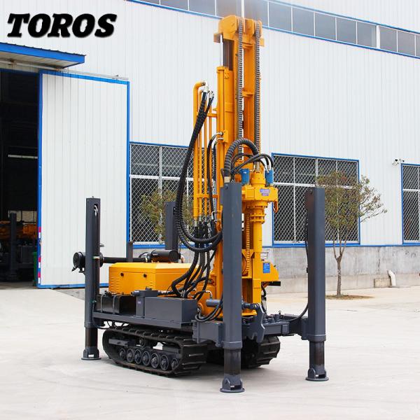 Quality Industrial 7000kg Diesel Drilling Rig Water Bore Drilling Machine for sale