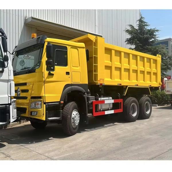 Quality High-Performance HOWO 6x4 371/375HP Used Tipper Trucks for Your Construction for sale