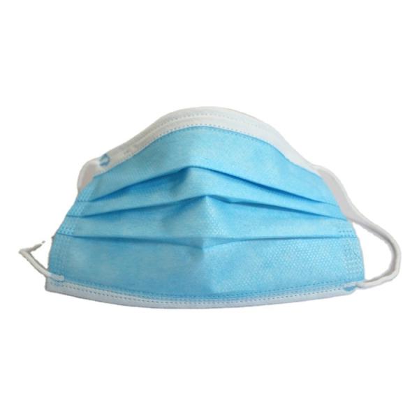Quality Melt Blown Fabric 95% Earloop Face Disposable Face Mask For Germ Protection for sale