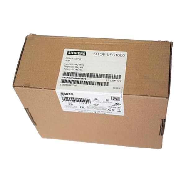 Quality SITOP BAT1600 Siemens S7 1200 Power Supply 6EP4137-0GE00-0AY0 24V 38Ah PB Battery Module for sale
