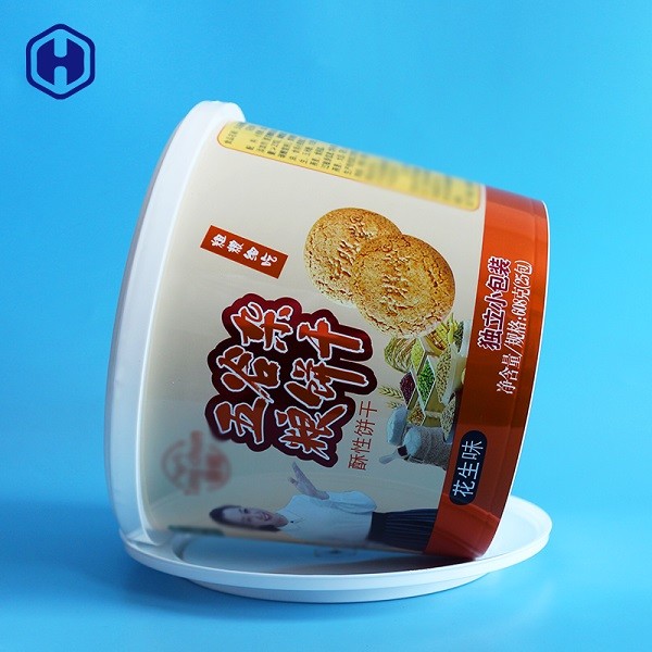 Quality Aesthetic Feeling Plastic Round Bucket Scratch Resistant Customer Logo for sale
