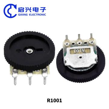 Quality 1K Ohm Dial Wheel Potentiometer For Audio Stereo Volume Switch Control 16x6mm for sale