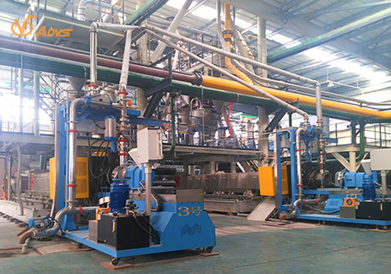 Quality ABS Underwater Extrusion Pelletizing Machine , 300 - 600rpm Plastic Compounding for sale