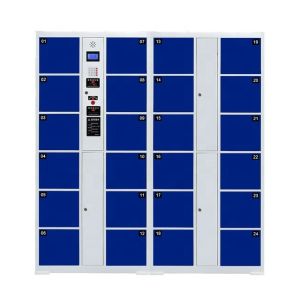 Quality Powder Coated Intelligent Smart Electronic Locker for sale