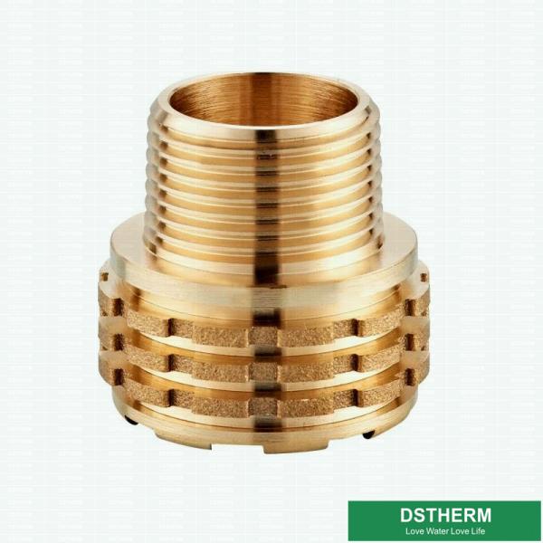 Quality Ppr Fittings Male Inserts Brass Inserts Germany Designs Heavier Types for sale