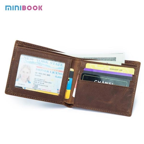 Quality Minibook Creative Fashion Card Holder Multi Function Clip Wallet and Genuine for sale