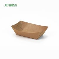 Quality Corrugated Disposable Paper Lunch Boxes Biodegradable Custom LOGO printing ODM for sale
