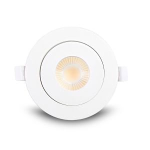 Quality FCC Certified Tilt LED Recessed Downlights 5CCT CRI 80 Heat Resistant for sale