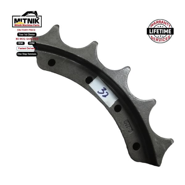 Quality Casting Chain Drive Sprockets for D6D D6R D6M D6H D68EX Bulldozer Undercarriage for sale