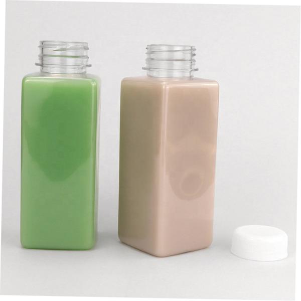Quality Customized Plastic Square Bottles Commercial 8 Oz Square Plastic Bottles for sale