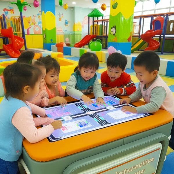 Quality Digital Game Table for Kids with 10 Game Modes, PVC Material, and 970mm*608mm for sale