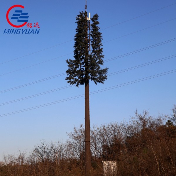 Quality Bionic Q345b Camouflage Cell Phone Tower Galvanized Fake Tree for sale