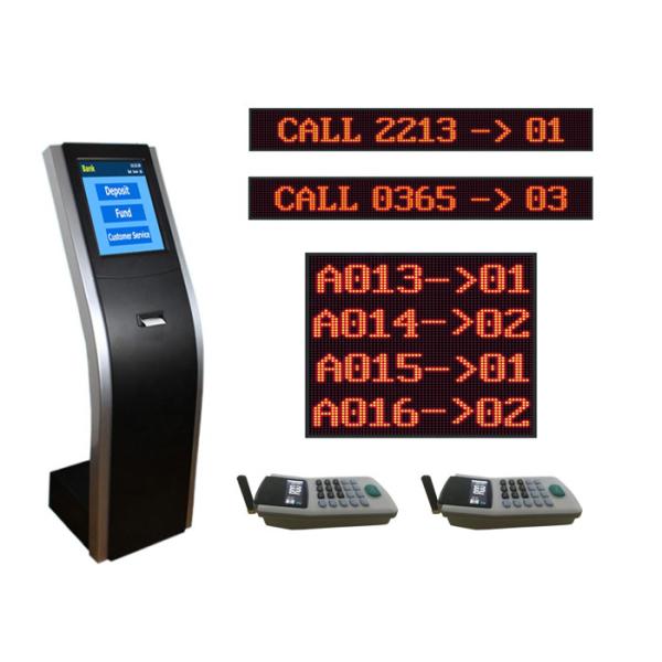 Quality 17 inch Infrared touch screen Kiosk calling ticket dispenser machine queue management system for sale
