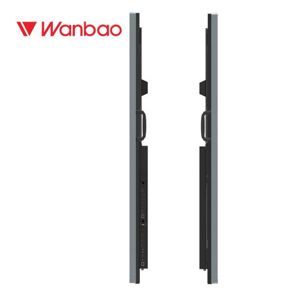 Quality Portable Smart Interactive Whiteboard 75 86 100 Inch 0.8ms Fluent Writing for sale