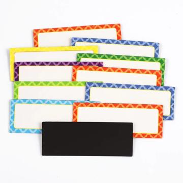 Erasable Removable Magnetic Whiteboard Stickers ODM Custom Dry Wipe Labels