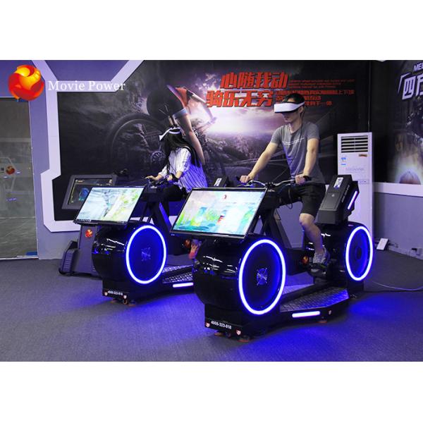 Quality Indoor Coin operated Bike Virtual Reality Simulator Sporting Glasses VR Exercise Bike for sale