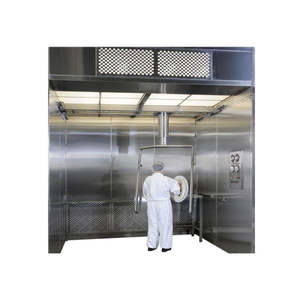 Quality Pharmaceutical Weighing Booth With Pressure Gauge , Stainless Steel 201 / 304 for sale