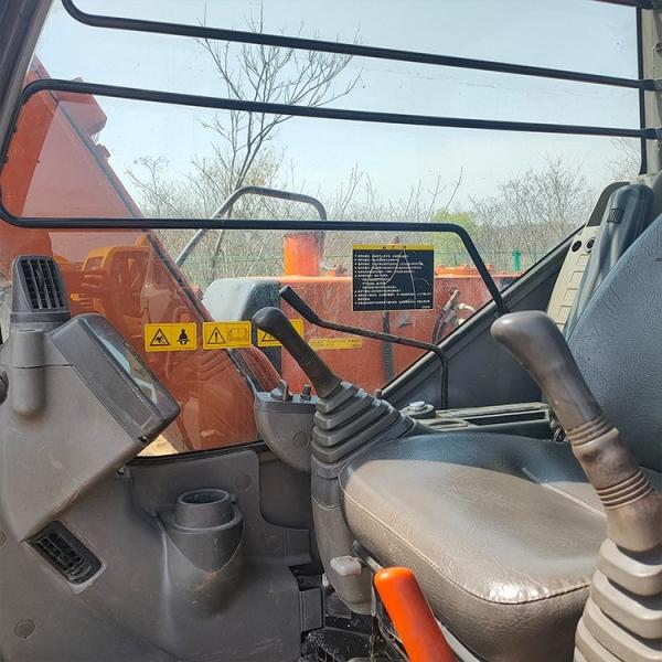 Quality Hitachi Ex90 Ex60 Used Crawler Excavators​ Max Torque 133.5 lbs/ft for sale