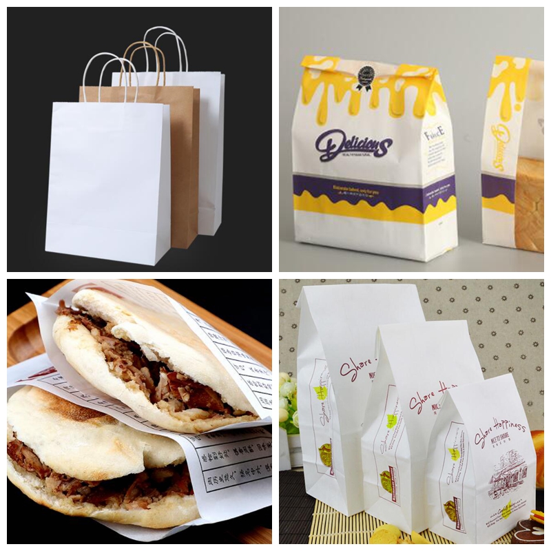 FDA 70g 80g White Uncoated Food Grade Craft Paper for Flour bags
