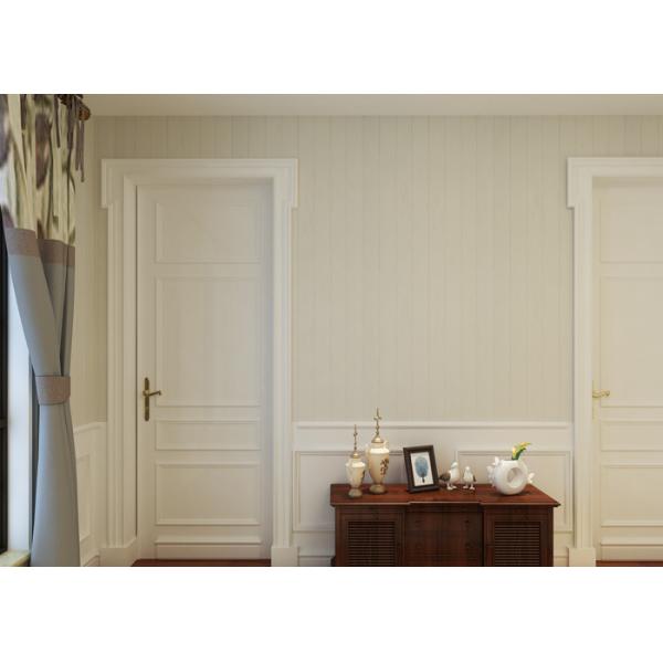 Quality Soundproof Contemporary Wall Coverings / Modern Bedroom Wallpaper , SGS CSA for sale