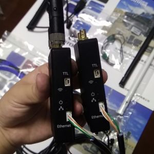 Quality CD15NMT-mini Metal PTMP UAV 1.4G 30mbps Drone Video Transmitter for sale