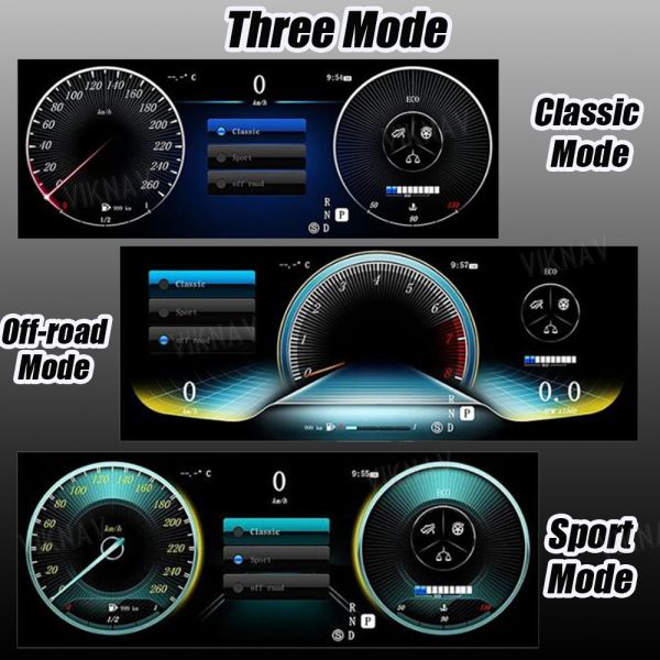 Quality Viknav 12.3" Digital Speedometer for Mercedes Benz E-Class W207 2010-2015 for sale