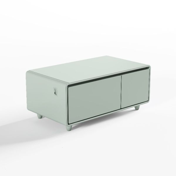 Quality NO Folded Metal Living Room Refrigerator Table with Wireless Charging and Music for sale