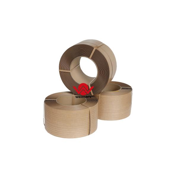 Quality 12MM Width Industry Packing Paper Strap Tape / Kraft Paper Strapping Tape for sale
