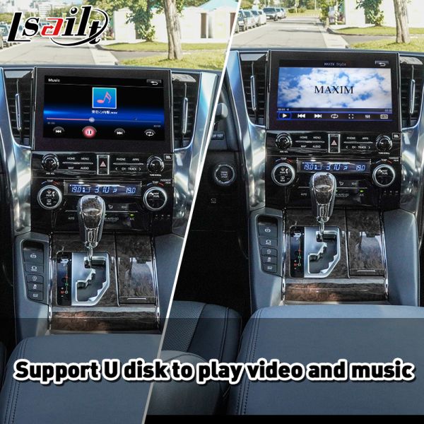 Quality Lsailt Wireless Android Auto Carplay Interface for 2019 -2023 Toyota Alphard for sale