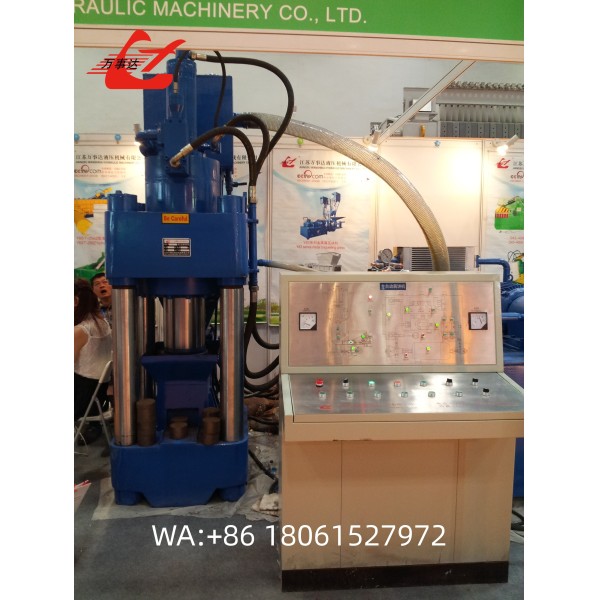 Quality Efficient 2500kN Scrap Briquetting Press Y83-2500 for Cast Iron Sawdust and for sale