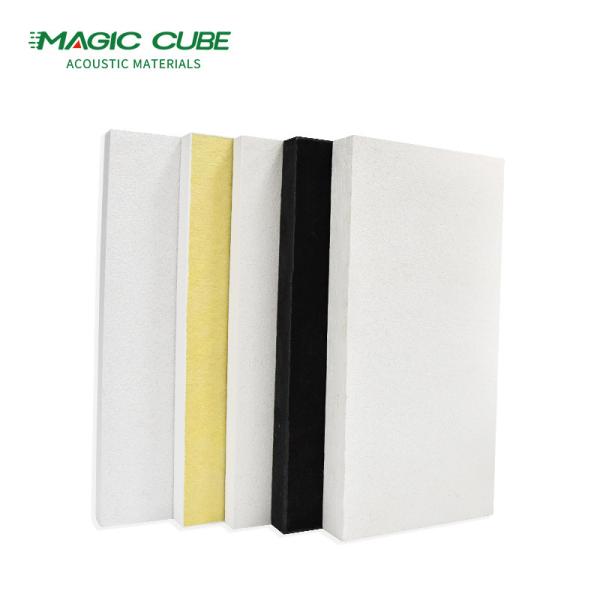 Quality 5/5.5/6/7/7.3/7.5/8/9/9.5/10/12/15mm Fiberglass Ceiling Panel Sound Deadening for sale
