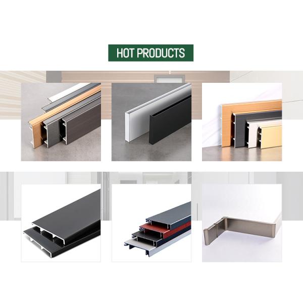 Quality Corner Aluminum Tile Trim H Shape Metal Wall Protection Profile for sale