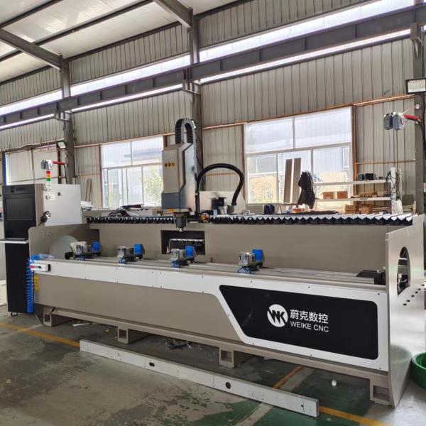 Quality 3000mm Automatic Tool Change 3+1 Axis Aluminium Profile CNC Machining Centres for sale