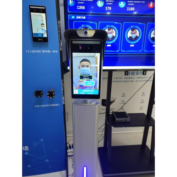 Quality RoHS Face Recognition Infrared Thermometer Quad Core RK3288 CPU for sale