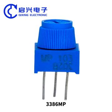 Quality 3386 Series Single Turn Potentiometer 10k Ohms Withstand Voltage 500V for sale