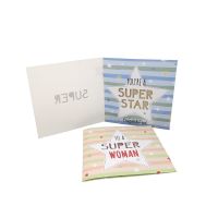 Quality Glossy Lamination Sound Greeting Cards Musical 5inch×7inch Size ROHS Certificat for sale